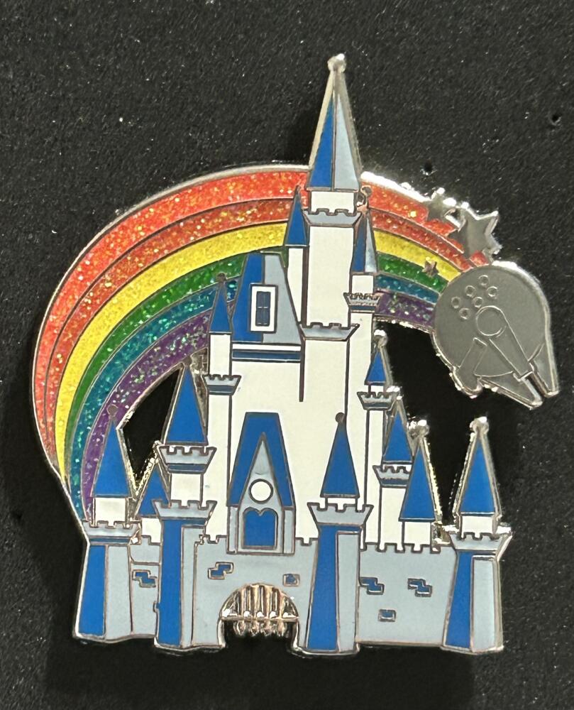 94143 - Millennium Falcon and Rainbow over Cinderella’s Castle ...