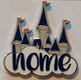 94424 - Cinderella's Castle Home Blue - Disney Flair Collection