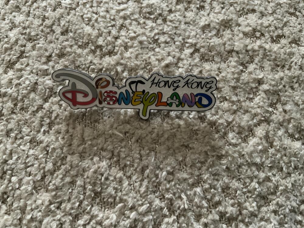 94548 - Characters Logo - HKDL - Hong Kong Disneyland Disney Pin