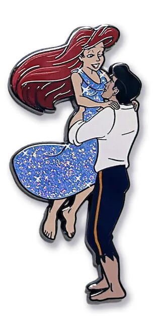 94930 - Glitter Dress Ariel & Prince Eric #1816 Super Rare - FiGPiN ...