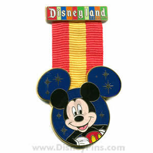 95244 - Mickey Mouse - Medals - Disneyland Resort Disney Pin
