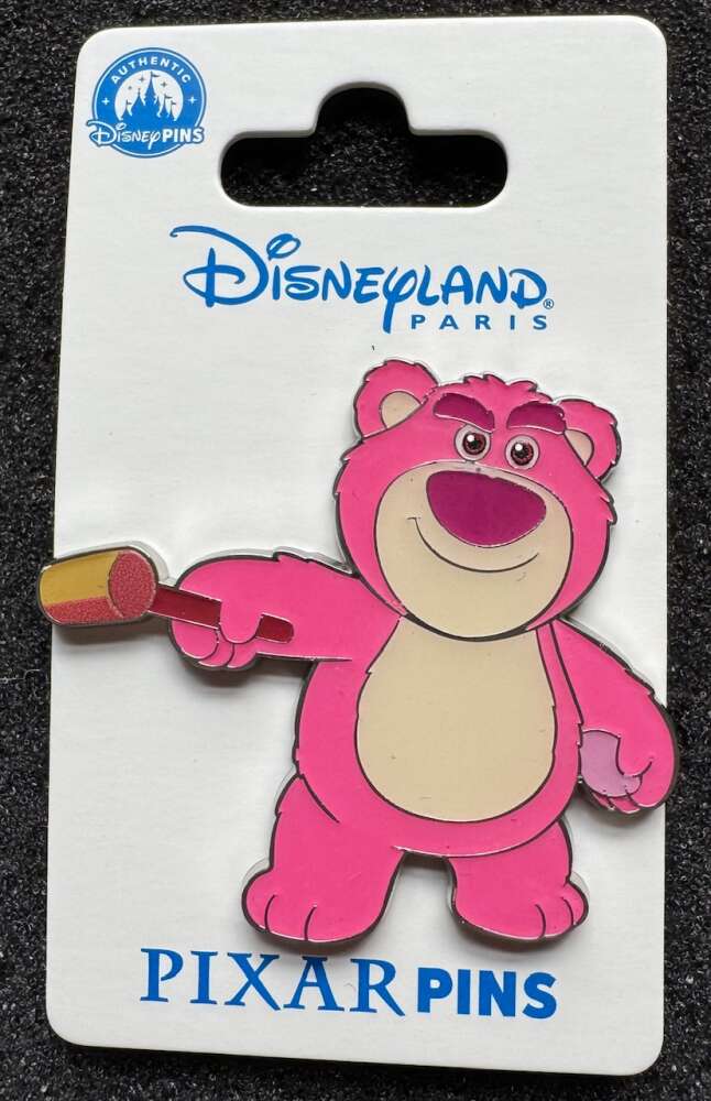95466 - Lotso with cane - Toy Story 3 - Disneyland Resort Paris Disney Pin