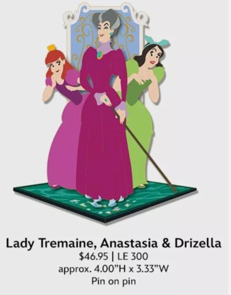 95638 - Lady Tremaine, Anastasia & Drizella - Cinderella 75th ...