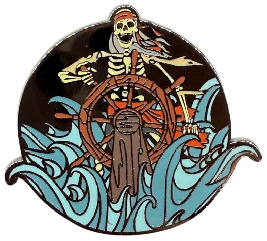 95847 - Skeleton Helmsman - Pirates of the Caribbean Traditional Tattoo ...
