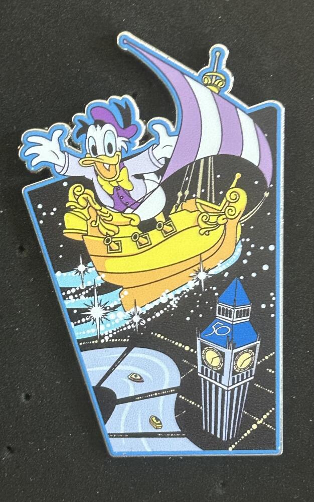 95976 - Peter Pan’s Flight 50th Donald - Fantasy Unlicensed Disney Pin