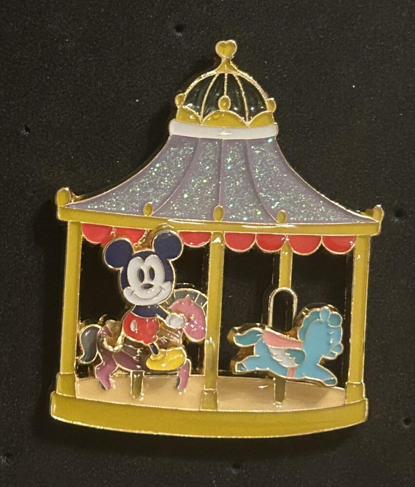 96074 - Mickey Mouse Glitter Carousel Slider - Shanghai Disneyland Attractions - Shanghai Disney ...