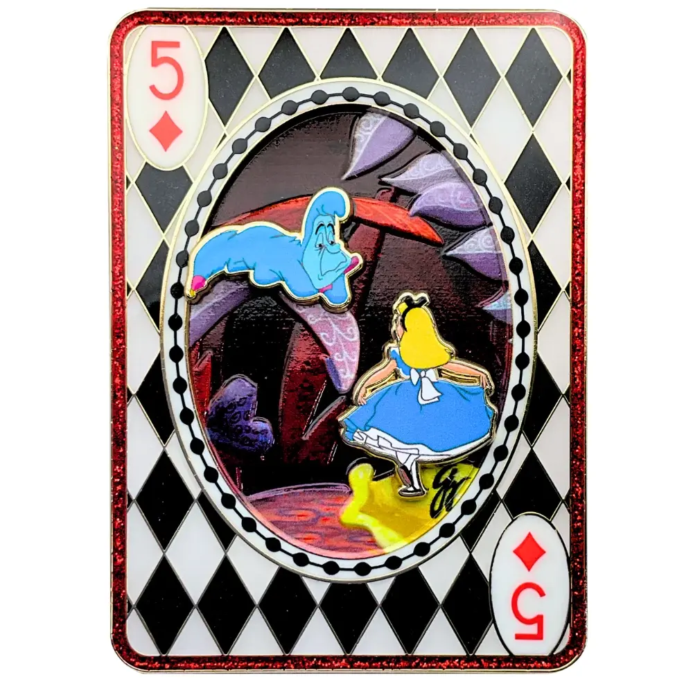 96200 - Advice From a Caterpillar - Five of Diamonds - Alice in ...