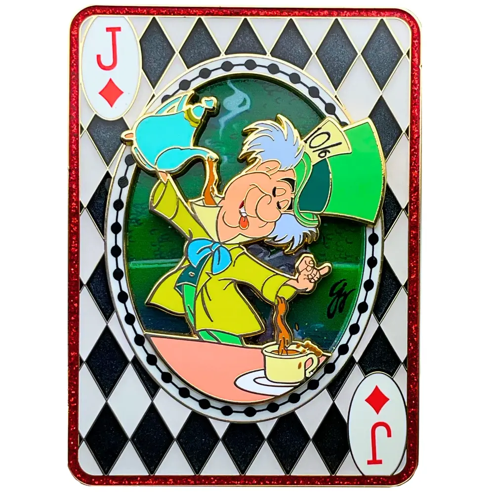 96202 - Pour the Tea! - Jack of Diamonds - Alice in Wonderland Playing ...