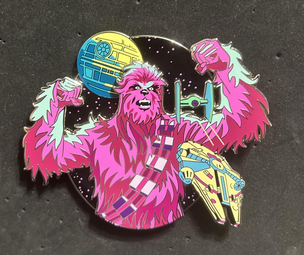 96271 - Pink Chewbacca - Fantasy Unlicensed Disney Pin