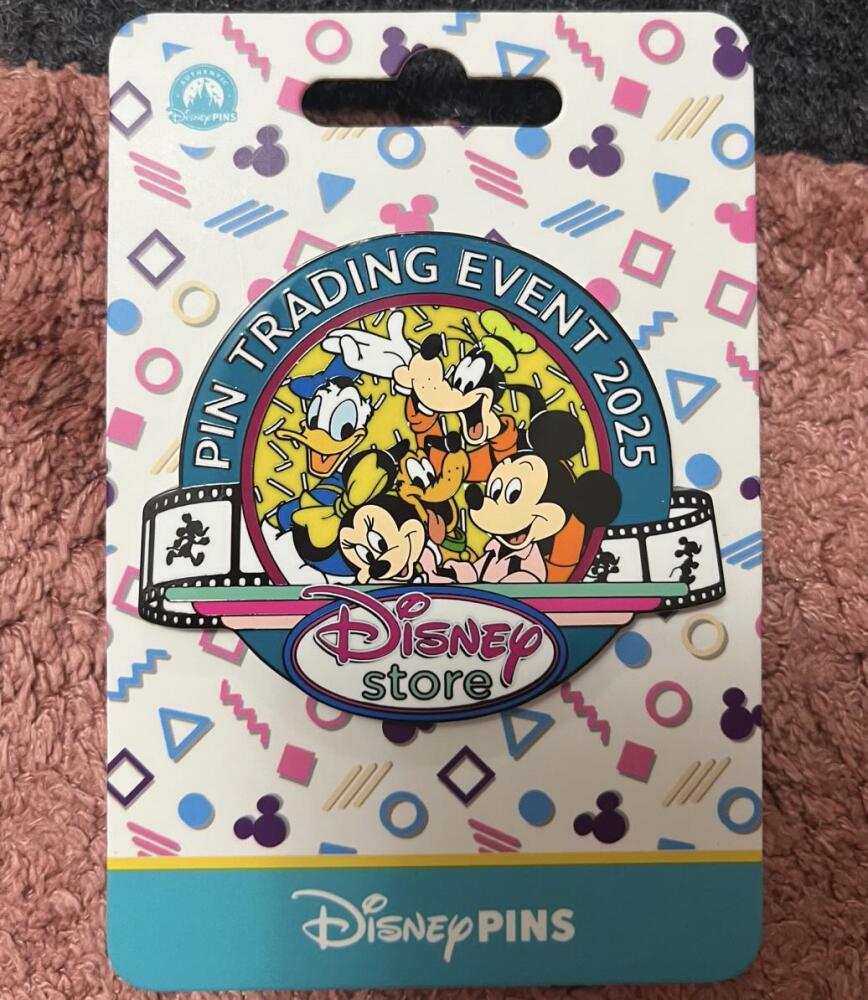 96535 - Event Logo Pin - Disney Store Pin Trading Event 2025 - Rewind ...