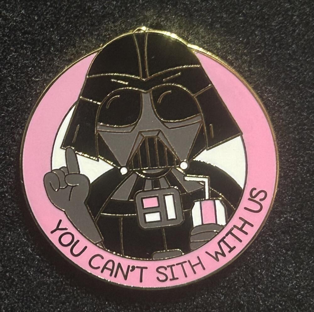 96598 - Darth Vader: You Can’t Sith With Us - Fantasy Unlicensed Disney Pin