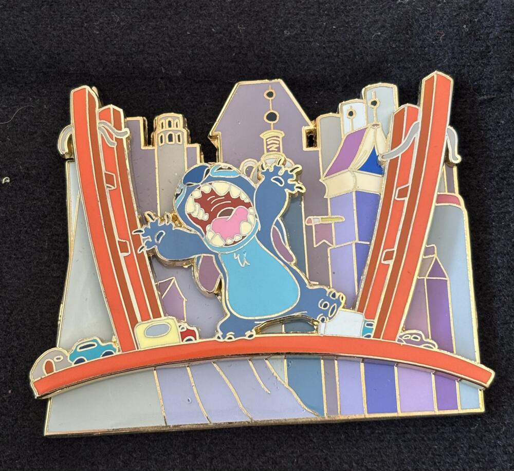 96639 - Stitch on Swaying Bridge - Lilo & Stitch - Disney Auctions ...