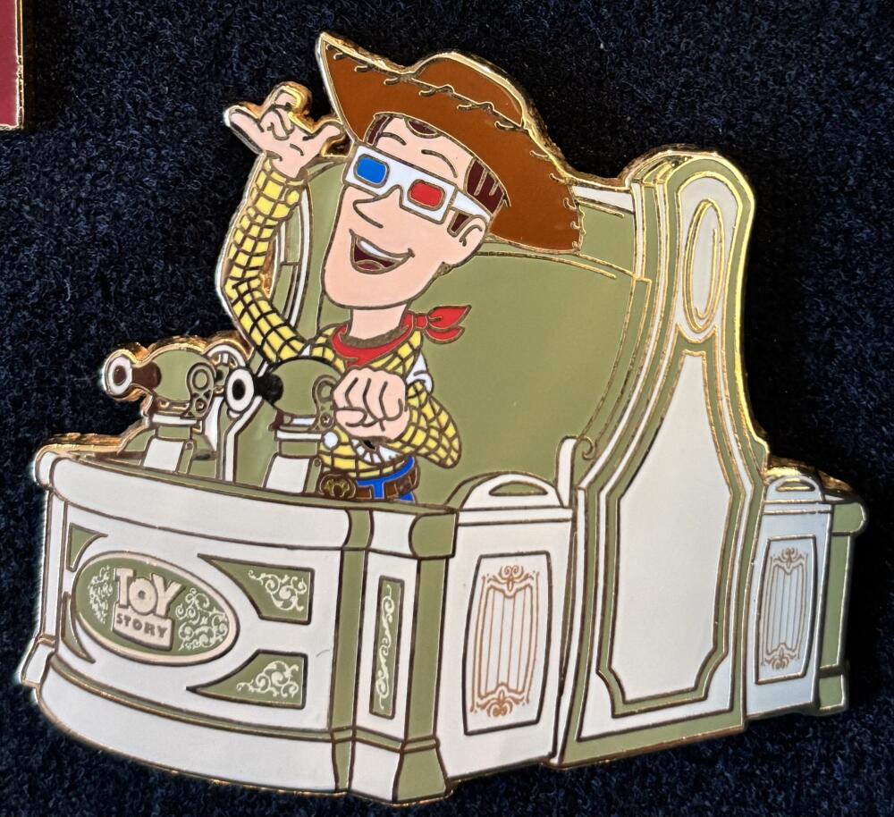 96848 - Woody - Toy Story Midway Mania Ride Vehicles - Walt Disney ...