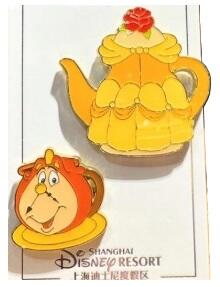 97284 - Beauty and the Beast - Belle Teapot and Cogsworth Teacup ...