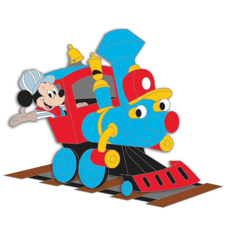 97449 - Mickey Mouse on Casey Jr. Circus Train - Niftie Fifties ...