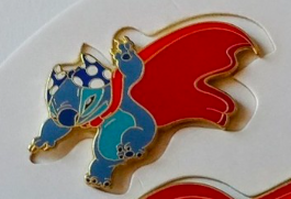 97645 - Stitch Jumping with Cape to the Right - Stitch Superhero Dress ...