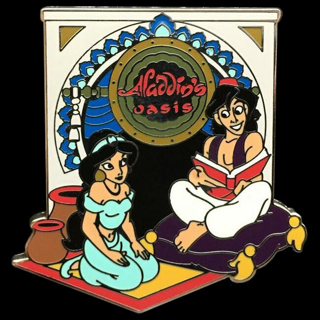 98119 - Aladdin's Oasis - Aladdin and Jasmine - Disneyland Resort ...