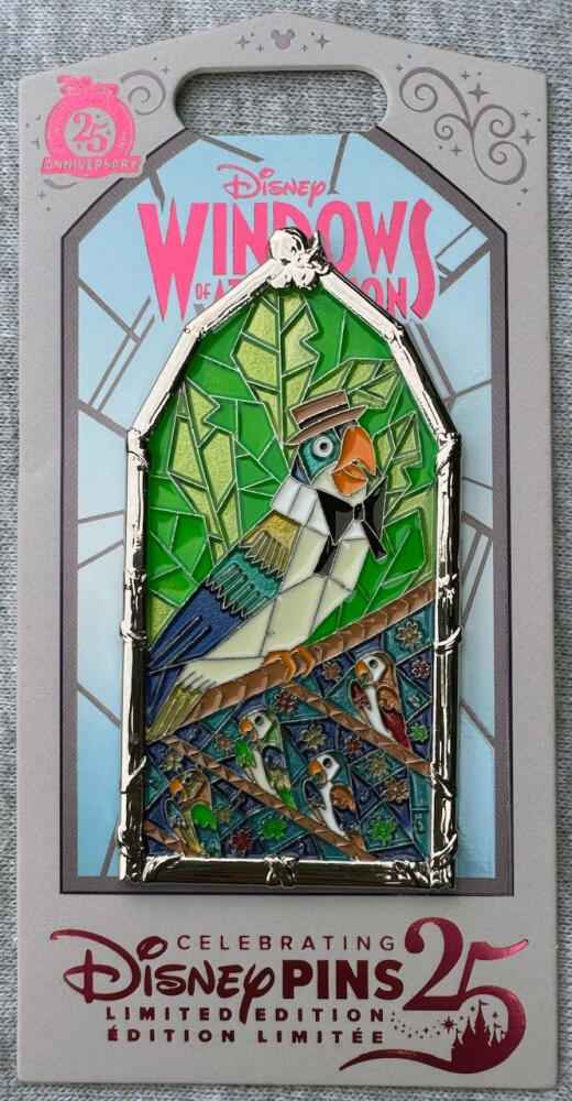 98383 - Enchanted Tiki Room - Windows of Attraction Series - Disneyland ...