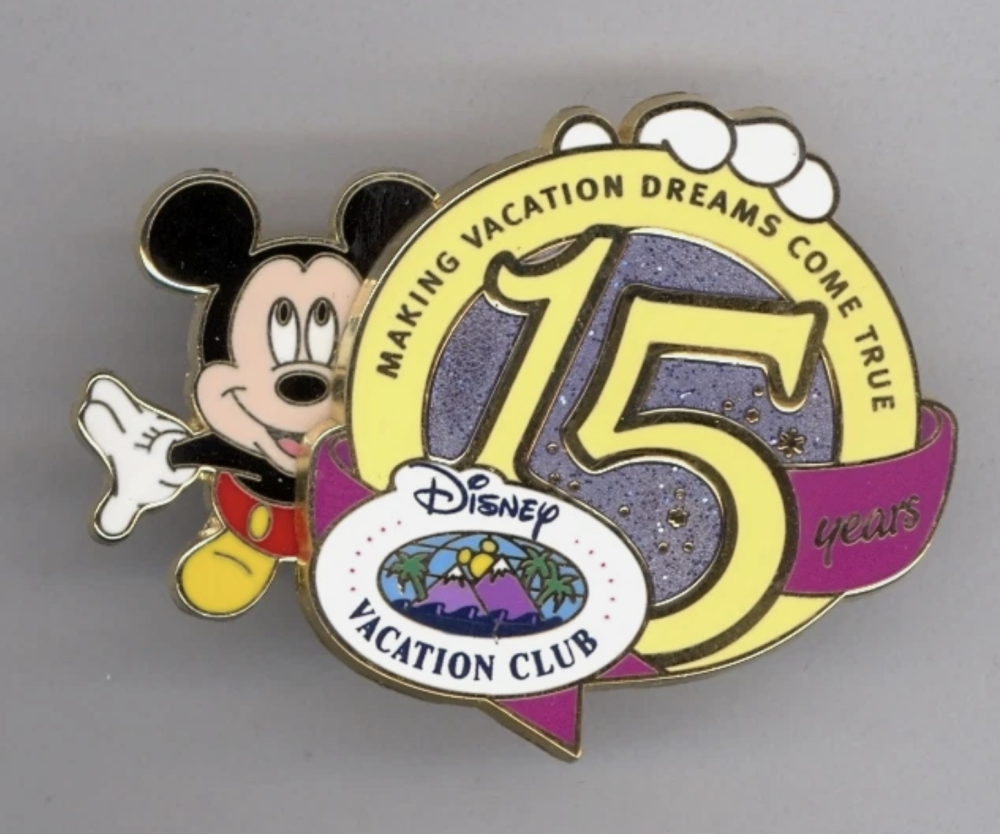 98619 - mickey 15 years DVC - Disney Vacation Club - Disney Vacation ...