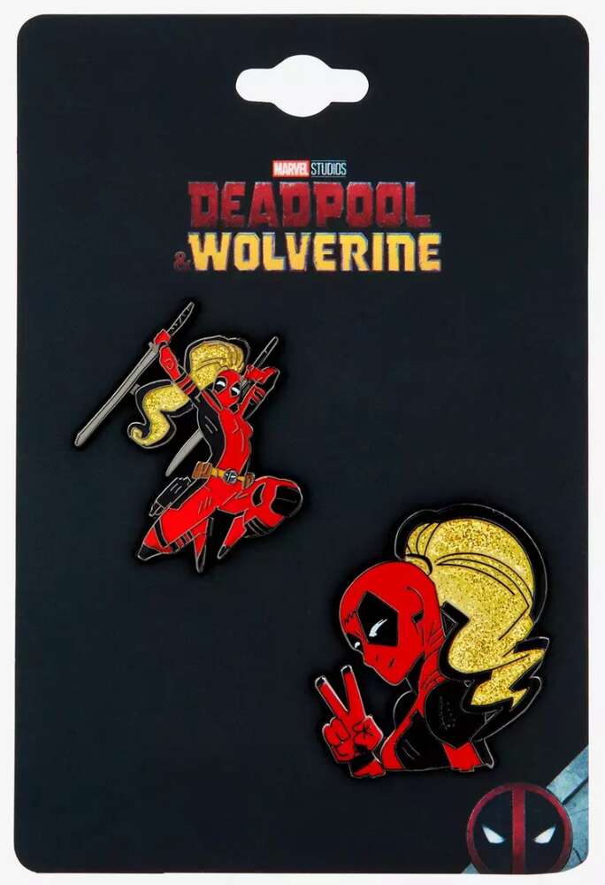98722 - Ladypool Pin Set - Deadpool & Wolverine - Loungefly Disney Pin