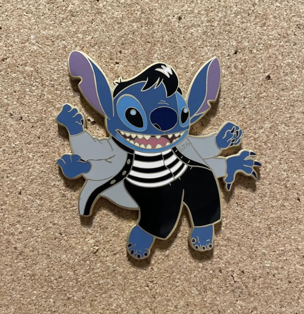 98795 - DA Jailhouse Rock Elvis Stitch - Disney Auctions - Disney Auctions Disney Pin