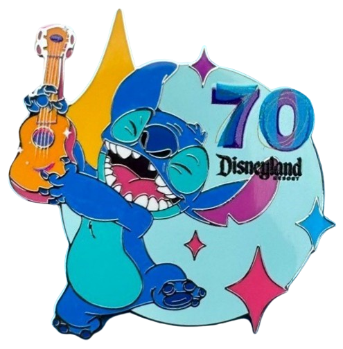 99095 - Diamond Star Characters - Stitch - Disneyland Resort 70th ...