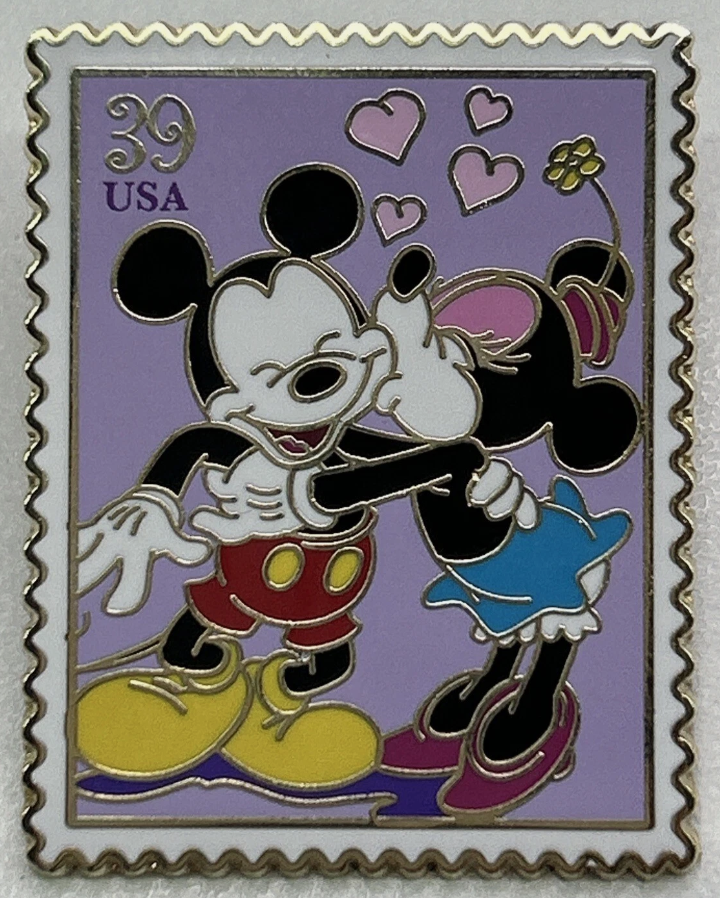99671 - Mickey & Minnie Mouse Love - USPS Stamp Release - Disneyland ...