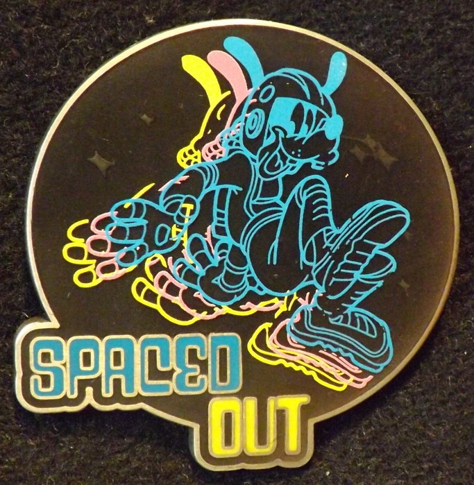 3992 - Spaced Out - Neon Astronaut Goofy