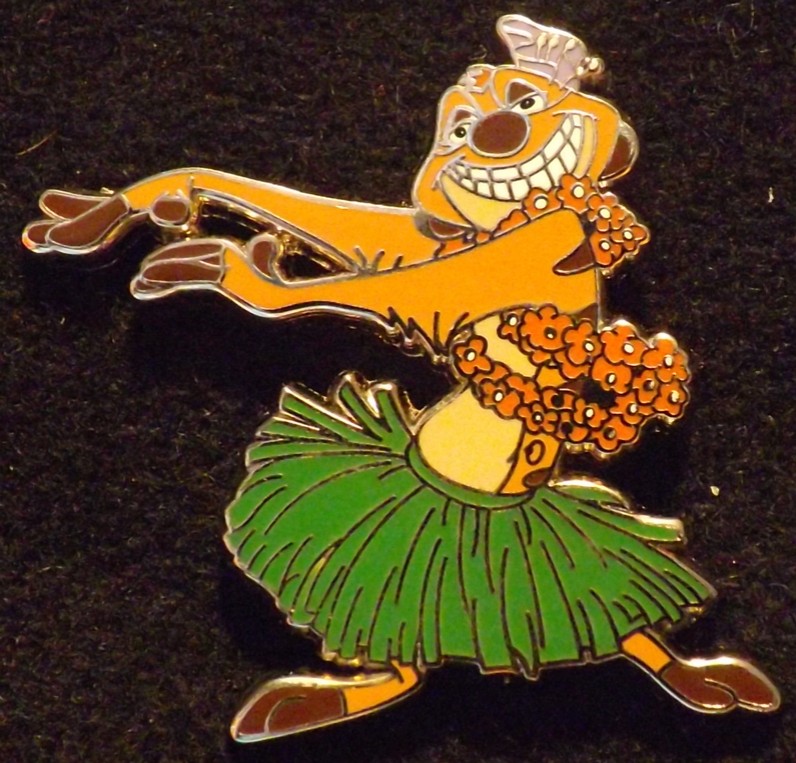 7534 - Timon Hula Dancing - Cast Lanyard Refresh - Disneyland Resort ...