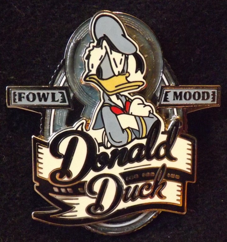 4002 - Donald Duck - Fowl Mood - Vintage Label Art Series