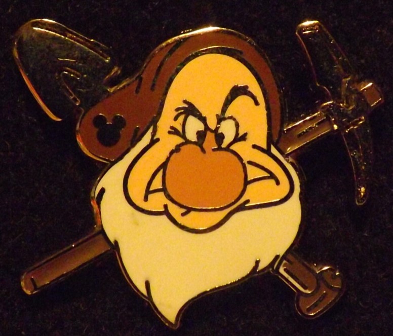 16906 - Grumpy - 2014 Hidden Mickey - The Seven Dwarfs - Walt Disney ...