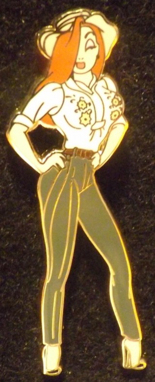 Jessica Rabbit in Cast Member Costumes Series Disney Trading Pin Series ...