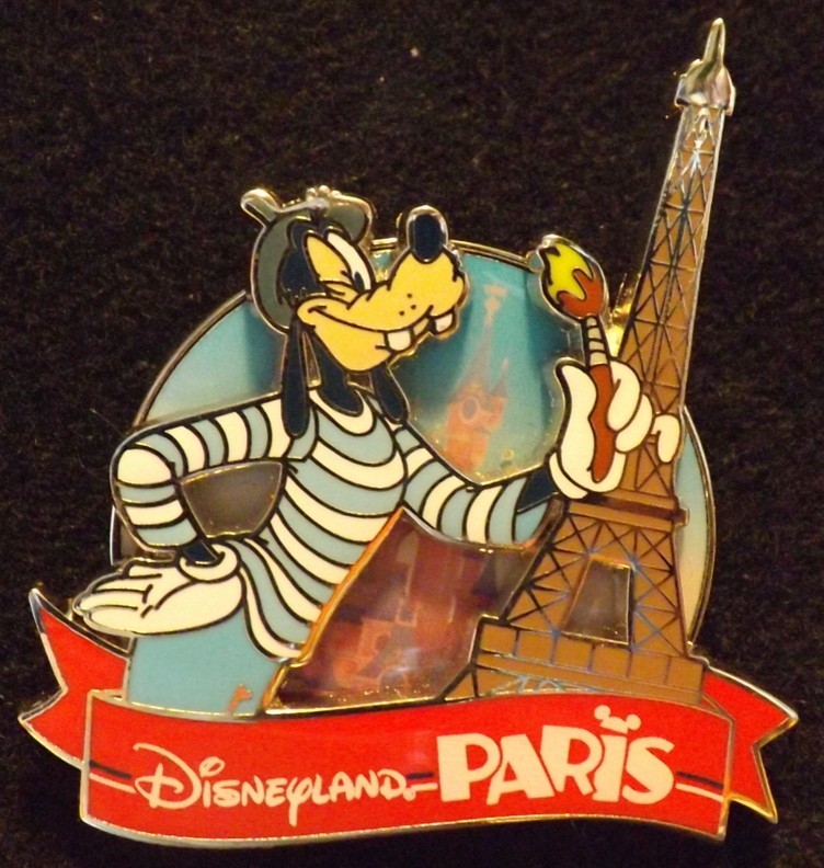 8417 - Goofy - Mickey and Friends at Eiffel Tower - Disneyland Resort ...