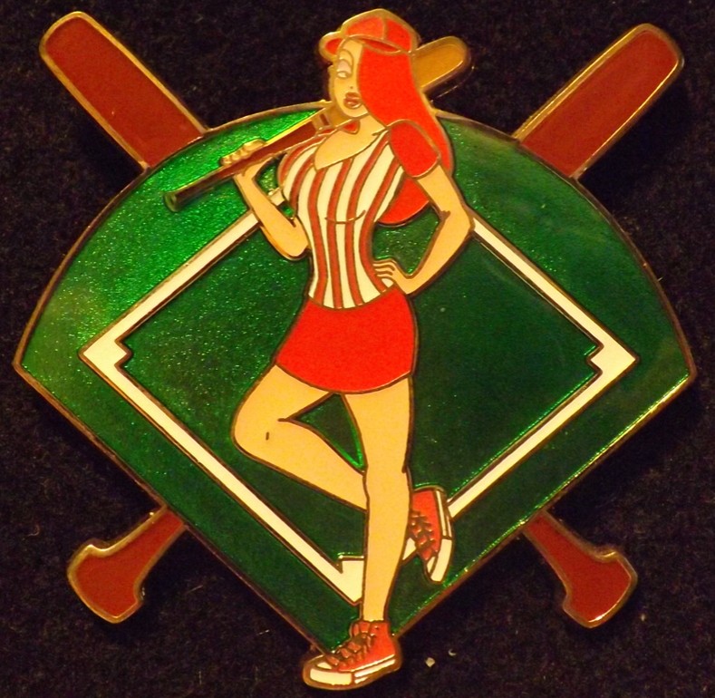 8418 - Jessica Rabbit Baseball - Batter Up - Disney Studio Store ...