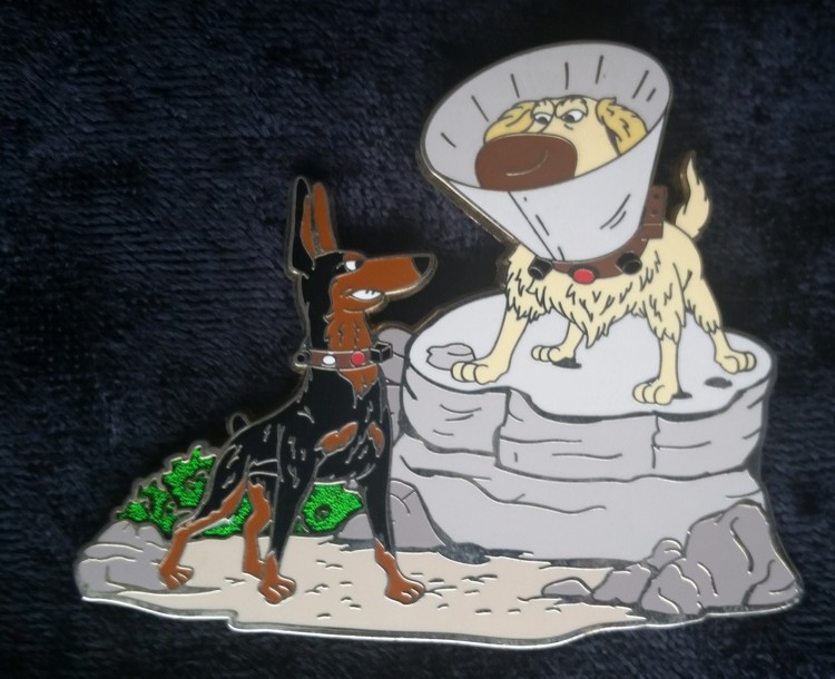 8110 - Dug and Alpha - Up Pin Set - Disney Store US Disney Pin