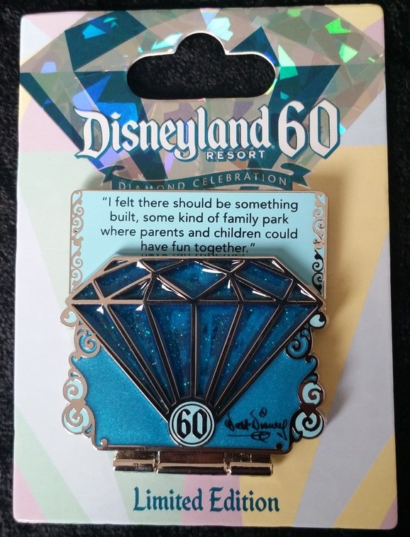 15816 - Walt Disney - Anniversary - Light Blue - Quote - Disneyland ...