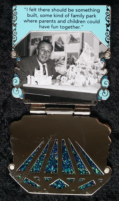 15816 - Walt Disney - Anniversary - Light Blue - Quote - Disneyland ...