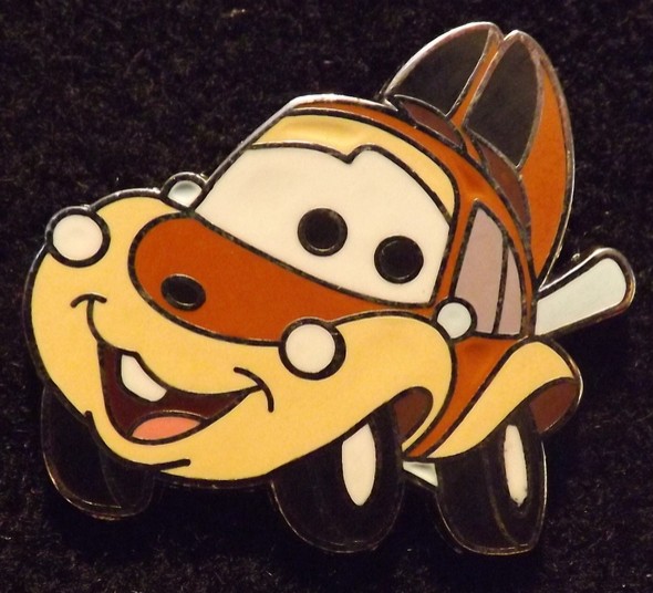 18976 - Chip Only - Characters as Pixar Cars - Chip & Dale 2 pin set