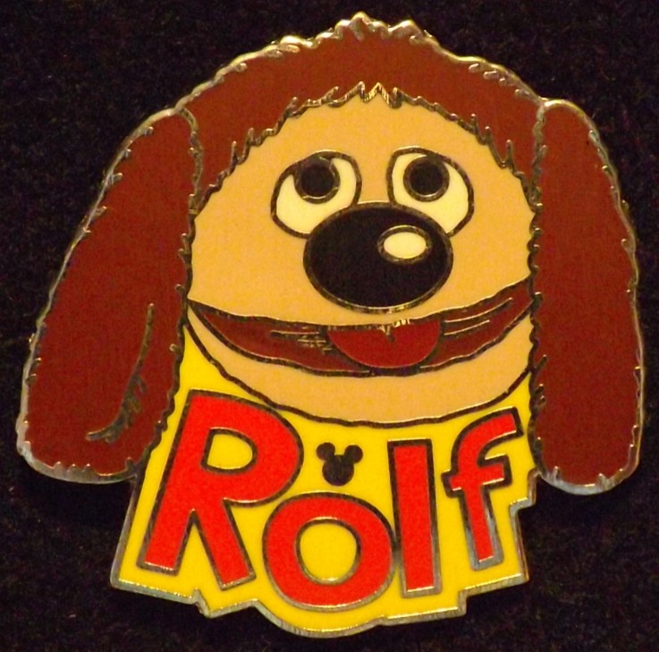 17445 - Rolf - 2008 Hidden Mickey - Muppets - Walt Disney World Disney Pin