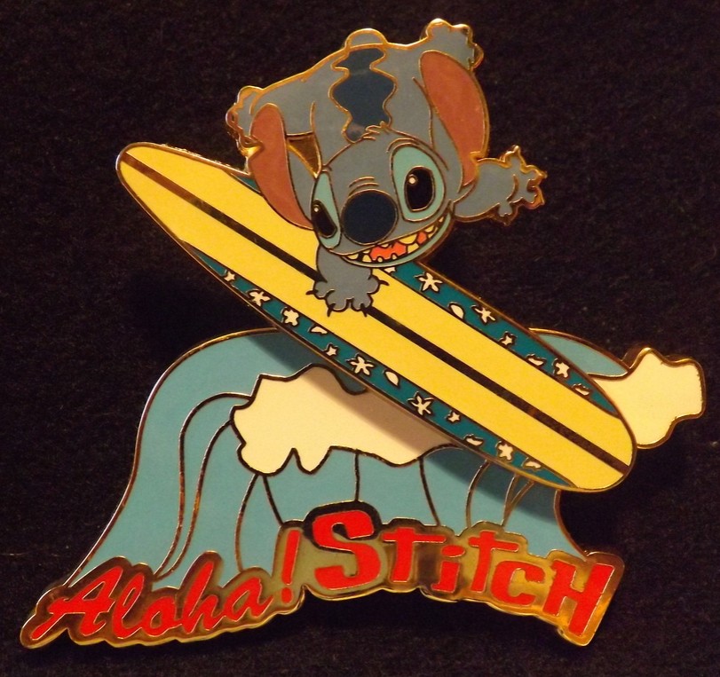 11287 - Aloha! Stitch Surfing - Lilo & Stitch - Disney Store Japan ...