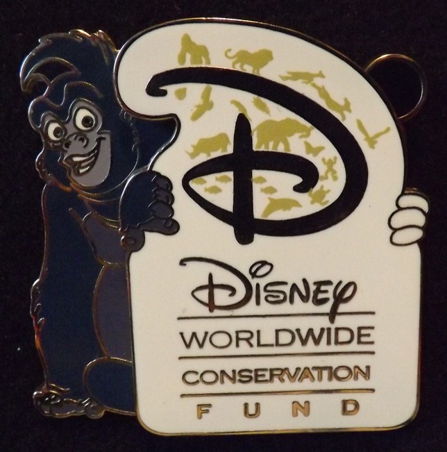 14768 - Mickey Mouse & Terk - Disney Worldwide Conservation Fund