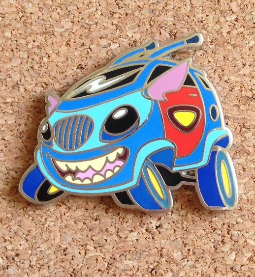 Stitch - Disney Characters as Cars | Pin & Pop