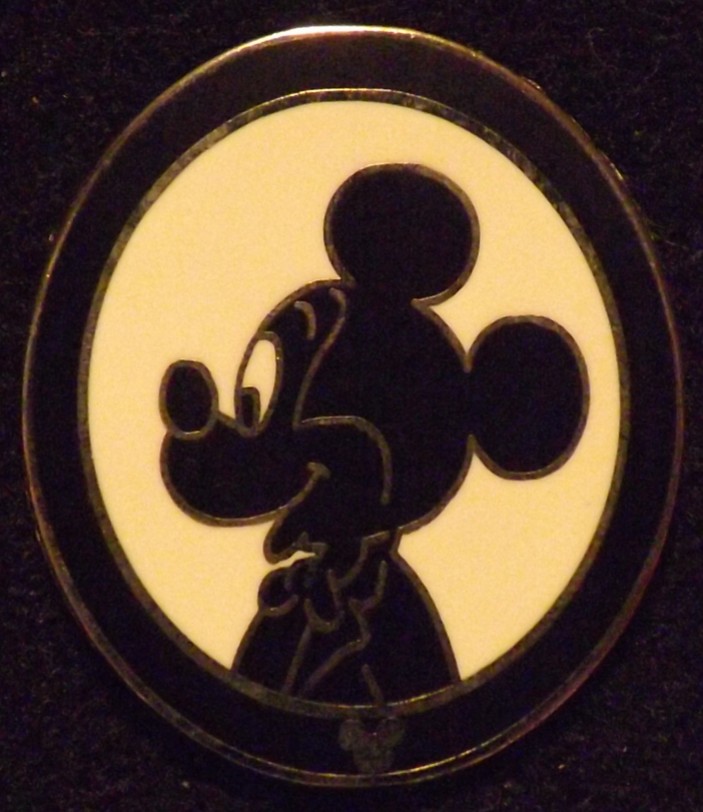 17526 - Mickey Mouse - 2007 Hidden Mickey - Silhouette - Disneyland ...