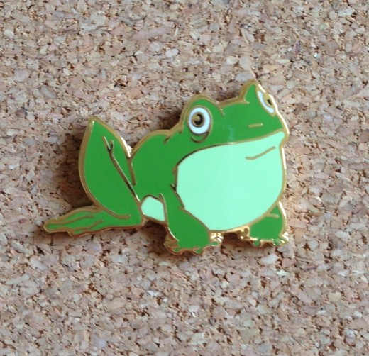 535 - Stitch Lanyard Frog Pin - Lilo & Stitch - Disney Auctions Disney Pin