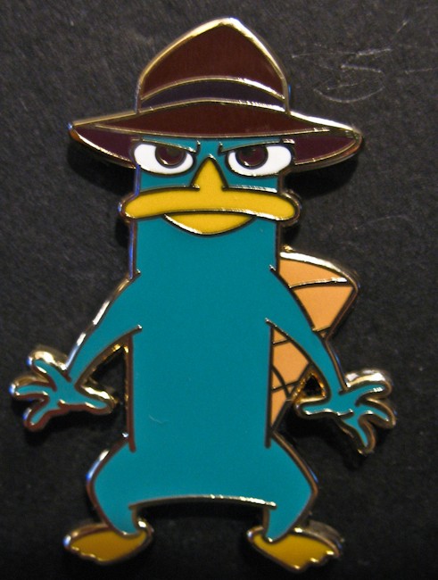 8966 - Agent P - Phineas & Ferb - Disney Store UK Disney Pin