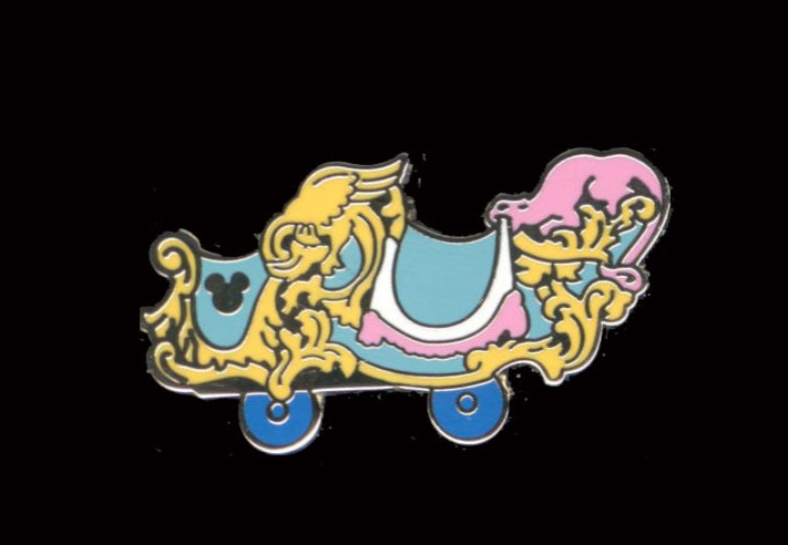 8713 - Light Blue and Pink Car - 2011 Hidden Mickey - Casey Jr. Train ...