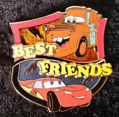 3793 - Lightning McQueen and Mater Pin Set - Full Set - Best Friends ...