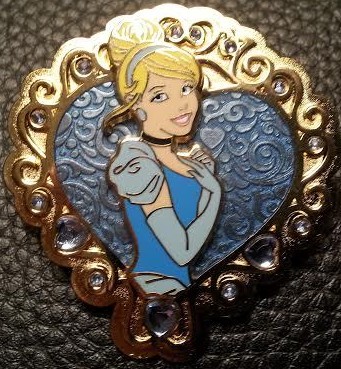 12289 - Cinderella - Princess in Gold Jeweled Frame - Hong Kong ...