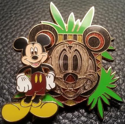 25845 - Mickey Mouse Character Mask - Tiki Character Masks