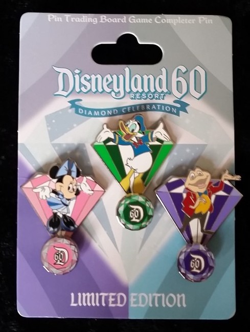 11410 - Standee Token Set - Disneyland 60th Anniversary - Board Game ...